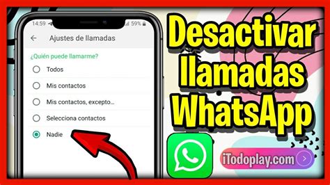 Como DESACTIVAR LLAMADAS De WhatsApp 2023 Tecnol Charlis YouTube