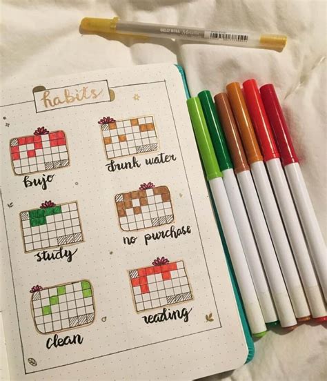 30 Simple Habit Tracker Bullet Journal Ideas For 2022