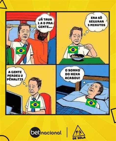 Eliminação do Brasil na Copa gera memes nas redes sociais Confira MH