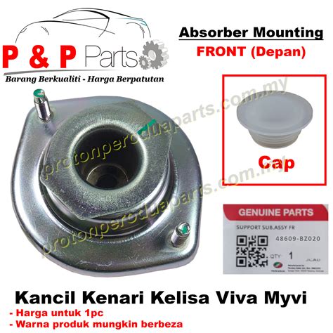 Front Absorber Mounting Depan Perodua Kancil Kenari Kelisa Viva Myvi