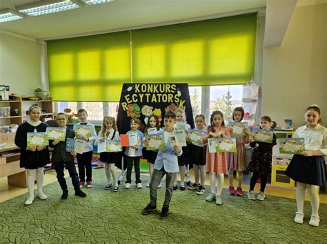 Powiatowy Konkurs Recytatorski klas IIII I etap Szkoła Podstawowa