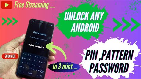How To Unlock Password Pattern Lock On Android Without Losing Data