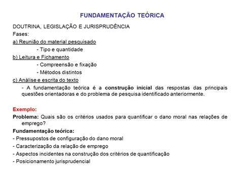 Exemplo De Fundamentação Teorica Para Tcc Vários Exemplos