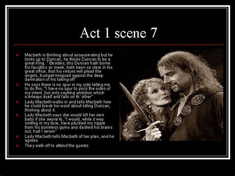 Macbeth Act Summary Act Scene