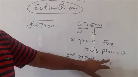 to find the cube root by estimate youtube