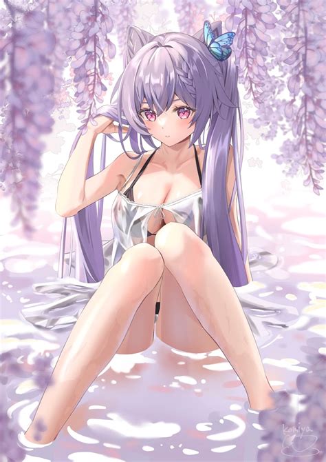 Keqing Genshin Impact Drawn By Komiya Latte Danbooru