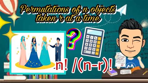 permutation of n objects taken r at a time [made easy ] youtube