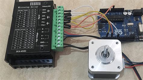 Tb6600 Stepper Motor Driver With Arduino Uno Wiring Diagram Schematic 50 Off