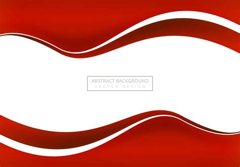 Fondo Ondulado De Negocios Con Estilo Rojo 694609 Vector En Vecteezy