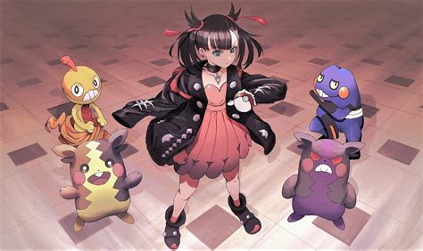 Marnie Morpeko Morpeko Morpeko Croagunk And More Pokemon And