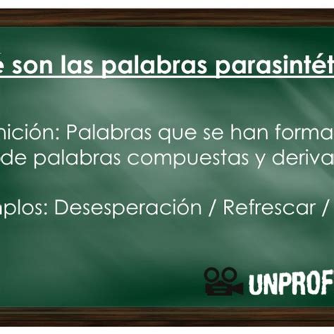 Descubre las Palabras Parasintéticas Definición y Ejemplos CFN