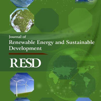 Resd Journal On Twitter Renewable Energy And Sustainable Development