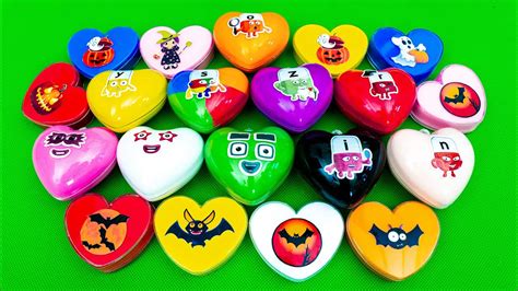 Looking For Halloween Numberblocks Alphablocks Clay With Mixed Heart