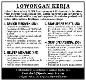 Contoh Iklan Lowongan Pekerjaan Yang Menarik Beserta Gambarnya