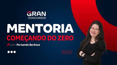 Mentoria começando do zero Fernanda Barboza YouTube