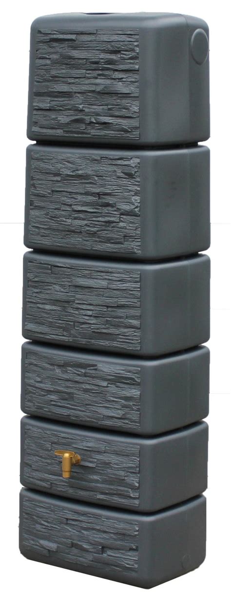 R Cup Rateur D Eau A Rien Garantia Rectangulaire Mural Gris Granit