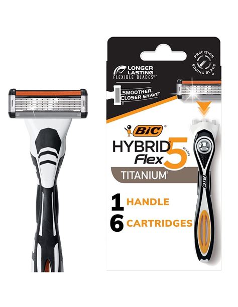 BIC Flex 5 Hybrid Maquinilla De Afeitar Desechable Para Hombre 5