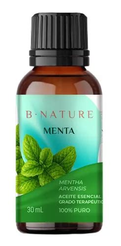 Aceite Esencial Menta Arvensis Bnature Puro Natural 30 Ml Envío gratis
