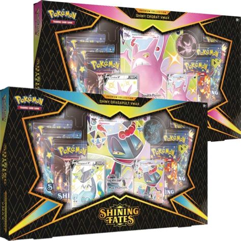 Pokemon Trading Card Game Shiny Crobat Dragapult VMAX Shining Fates
