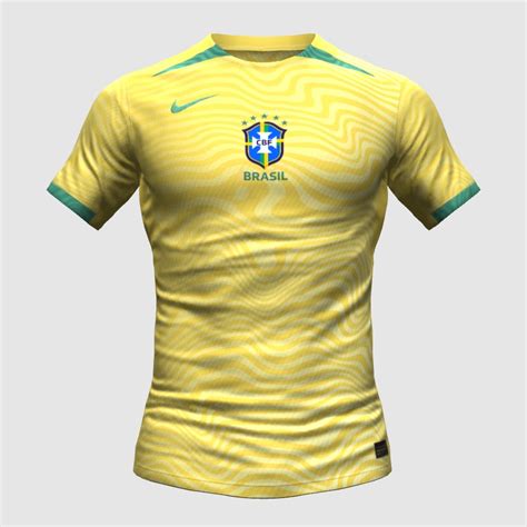 Nike Brazil Home 2024 25 FIFA 23 Kit Creator Showcase