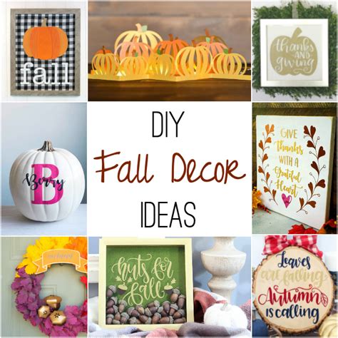 Fall Decor Ideas To Make With A Cricut Lydi Out Loud