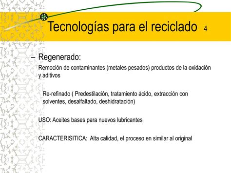 Ppt Reuso Reciclaje De Aceites Lubricantes Powerpoint Presentation