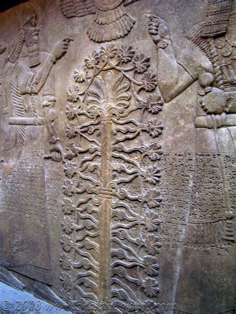 Assyrian Tree Of Life British Museum London 2007 Flickr
