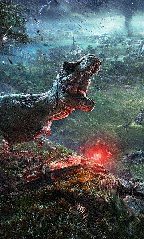 T Rex Jurassic World Evolution Wallpapers Wallpaper Cave