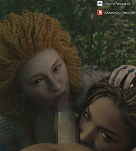 Rule 34 1boy 2girls 3d 3d Artwork Aesir Norse Mythology Angrboda