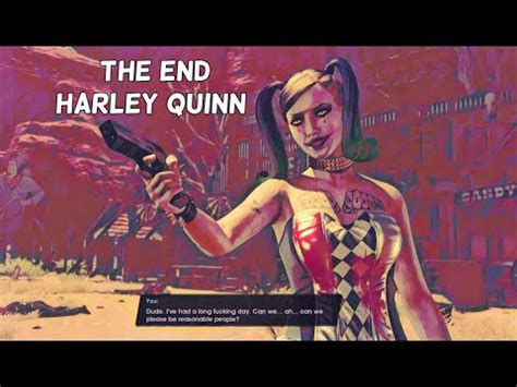 Saints Row Harley Quinn Ending Cutscenes YouTube