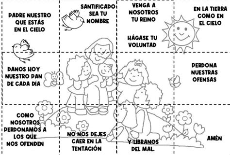 Arriba 48 imagen actividades del padre nuestro para niños Abzlocal mx