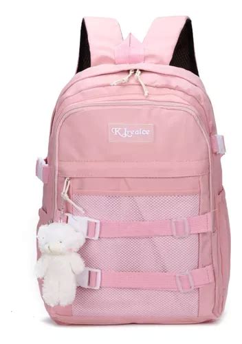 Mochila Feminina Universitária Bolsa Faculdade Oferta Viagem