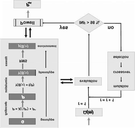 flowchart of the hybrid genetic algorithm used for optimization of download scientific diagram