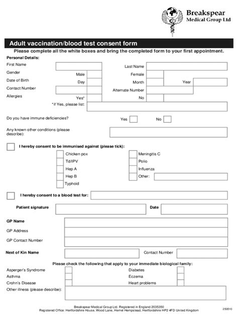 Hy Vee Flu Shot Form Complete With Ease AirSlate SignNow