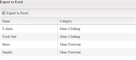 Export Kendo Grid Data To Ms Excel And Csv Using Web Api