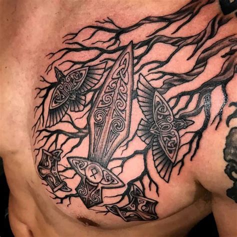 Awesome Yggdrasil Tattoo Ideas Inspiration Guide