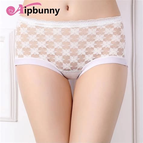 Out Panties Knickers Hollow Briefs Flower Sexy Women S Lingerie Mesh