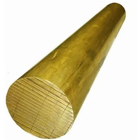 Round CZ115 Brass Rod For Industrial Size 400mm At Rs 360 Kilogram