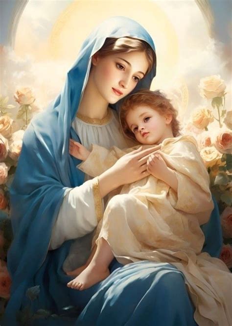Pin by Carlos Uribe on Ave María llena de Gracia Mother mary images