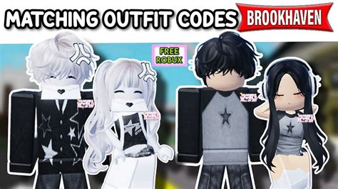 GIRL AND BOY MATCHING OUTFIT CODES FOR BROOKHAVEN RP BERRY AVENUE AND
