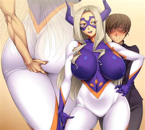 Rule 34 Ahe Gao Ass Grab Big Breasts Bodysuit Huge Breasts Mount Lady My Hero Academia 3525363