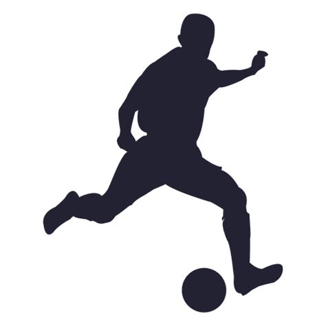 Design Png E Svg De Figura Silhueta De Jogador De Futebol Para Camisetas