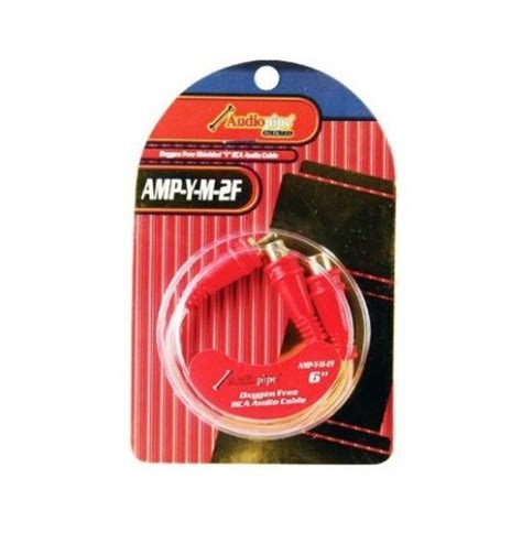 Cable Audiopipe RCA Macho A 2 Hembras Precio Guatemala Kemik