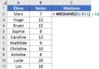 La Formule MEDIANE Apprendre Excel
