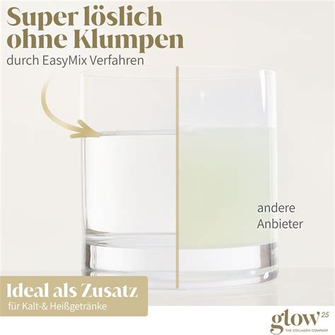 Glow Collagen Pulver G Das Original Premium Kollagen