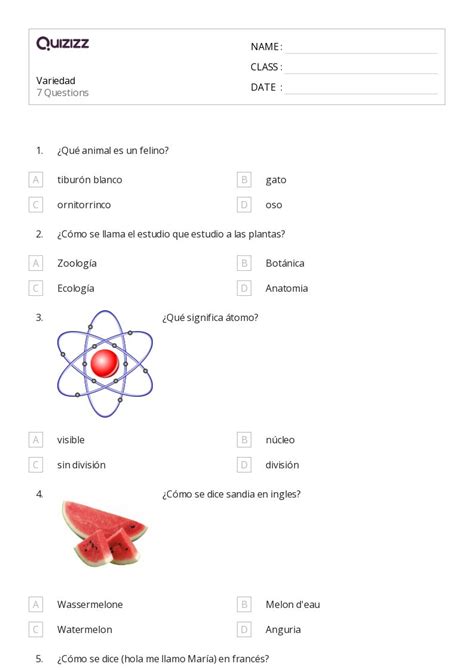 50 Variedad De Oraciones Hojas De Trabajo Para Grado 2 En Quizizz