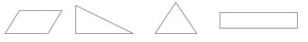 Shapes With Parallel And Perpendicular Sides