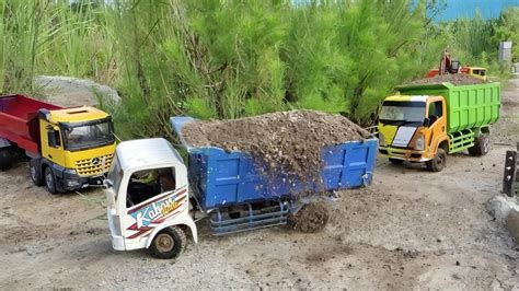 Kompilasi Rc Handmade Mobil Truk Tronton Fuso 220ps Oleng Muatan Berat
