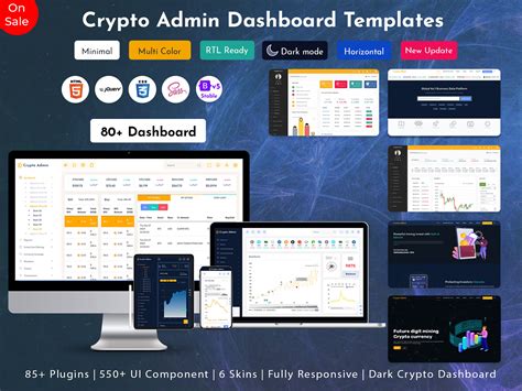 Bootstrap Admin Template With Crypto Admin Dashboard Ui Kit