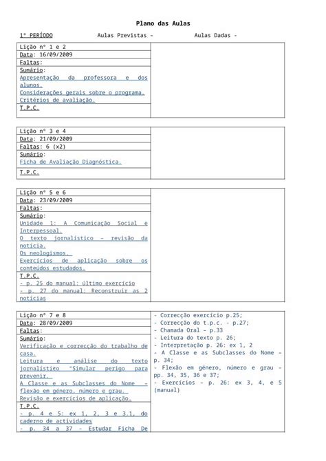 Plano De Aula Ano Portugues Edulearn The Best Porn Website